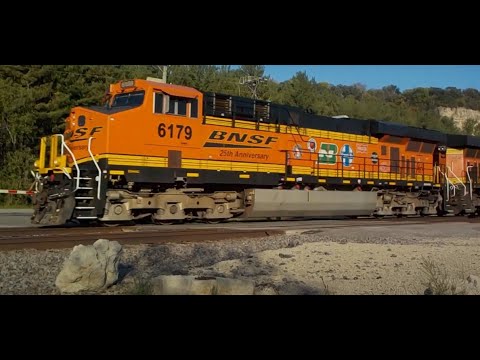 BNSF 6179 & snoot nose SD40-2 (3rd unit) w/H-GALMIN? 9/20/23 - YouTube