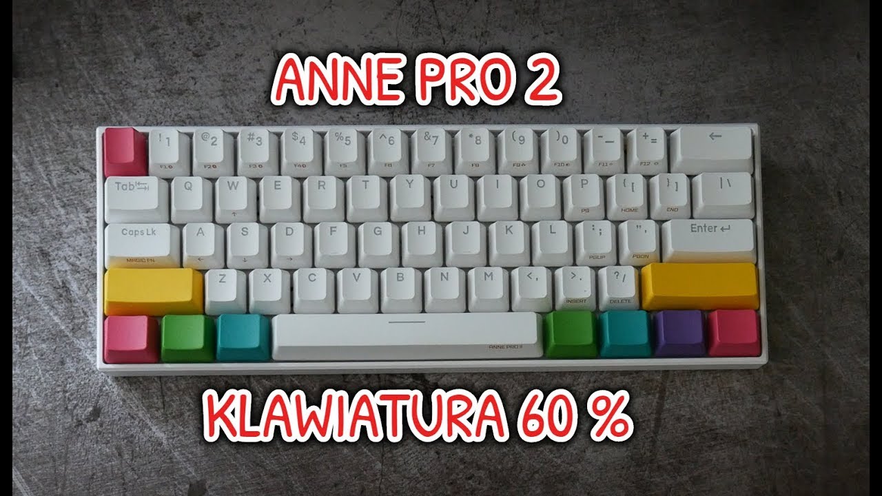 Anne Pro 2 | 60% klawiatury - YouTube