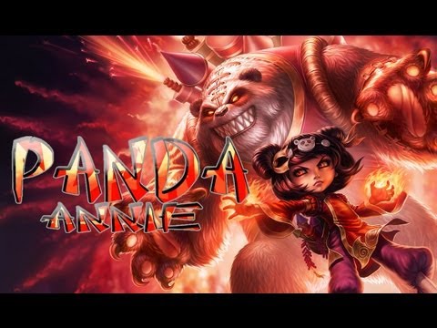 League Skins - Panda Annie (Ability Effects, Animations & Emotes) - YouTube