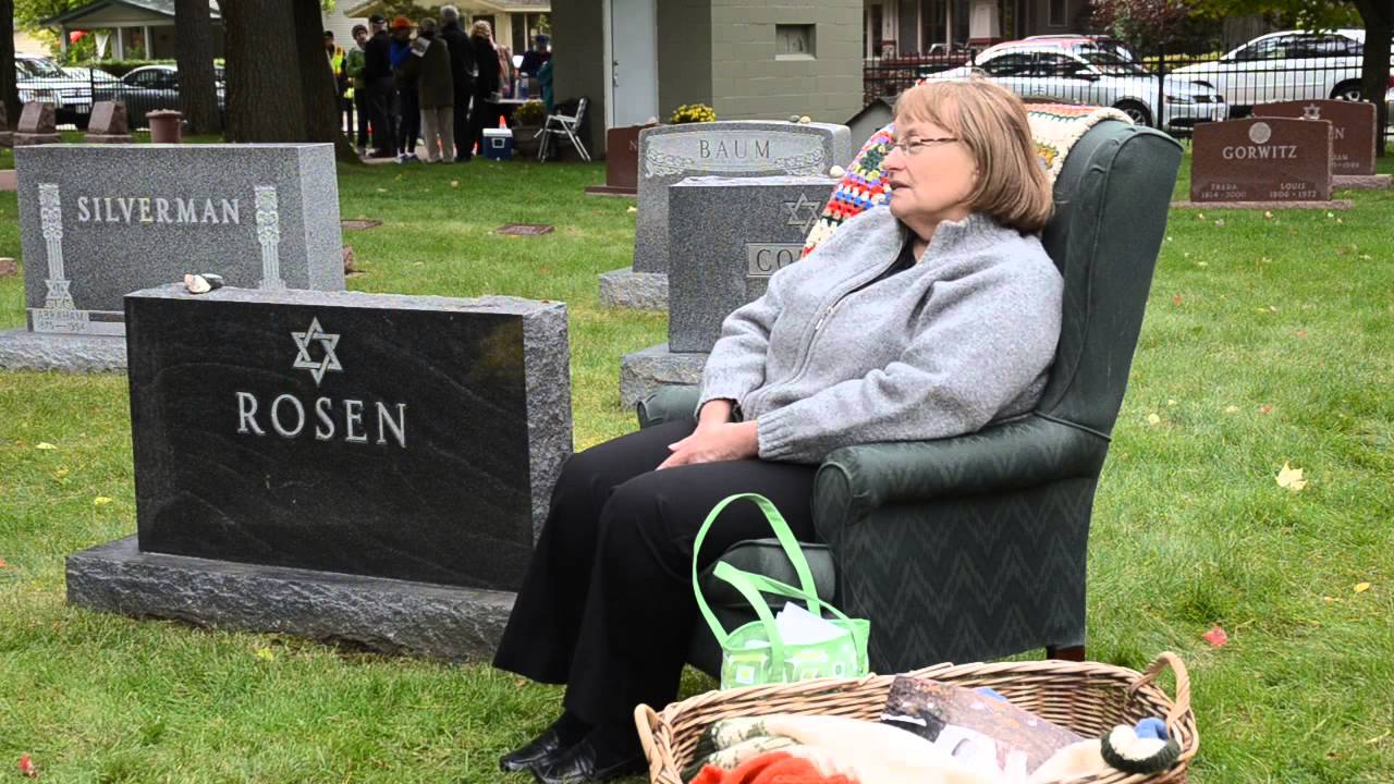 Voices From The Past: Wausau Hebrew Cemetery- Evie Rosen - YouTube