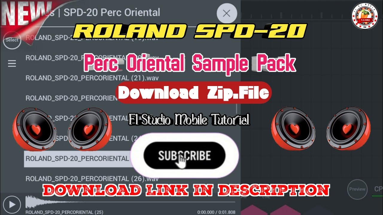 Roland Spd 20 Perc Oriental Sample Pack || Free Download File || Fl ...