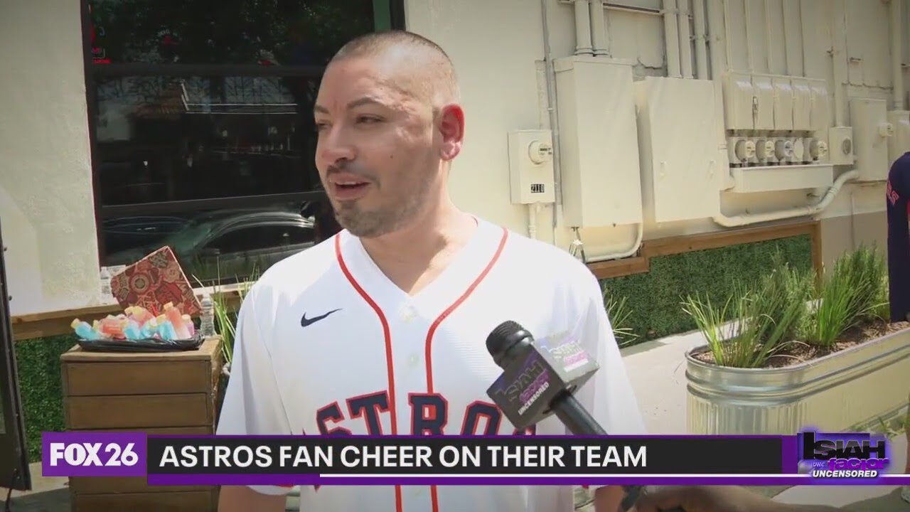 Astros fan hype & fashion - YouTube