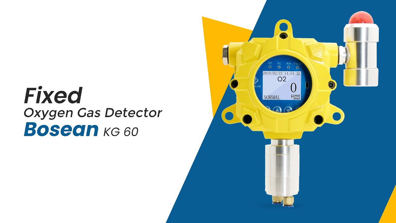 Bosean KG-60 Fixed Oxygen Gas Detector | Oxygen Monitor | Instrukart ...
