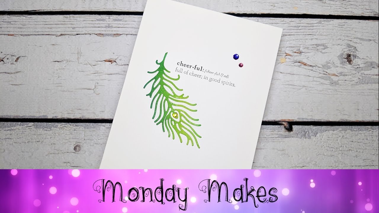 Praiseworthy Prose Card featuring Stampin' Up!® Products - YouTube