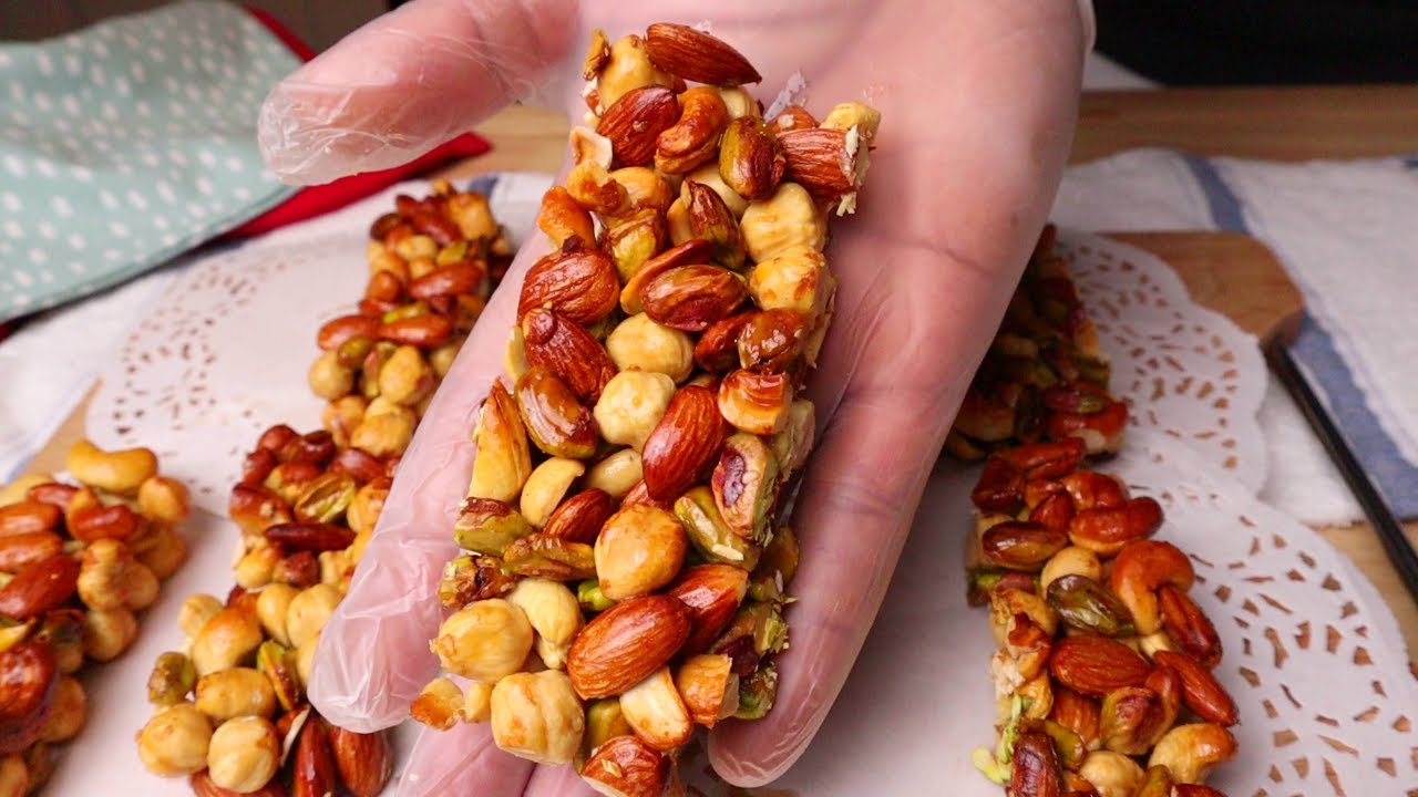 The Crunchy Nut Bars Way Better Than Eating Candy - Ready in 5 mins ...