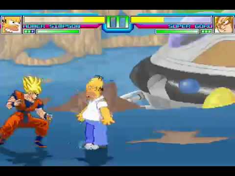 homer vs goku - YouTube