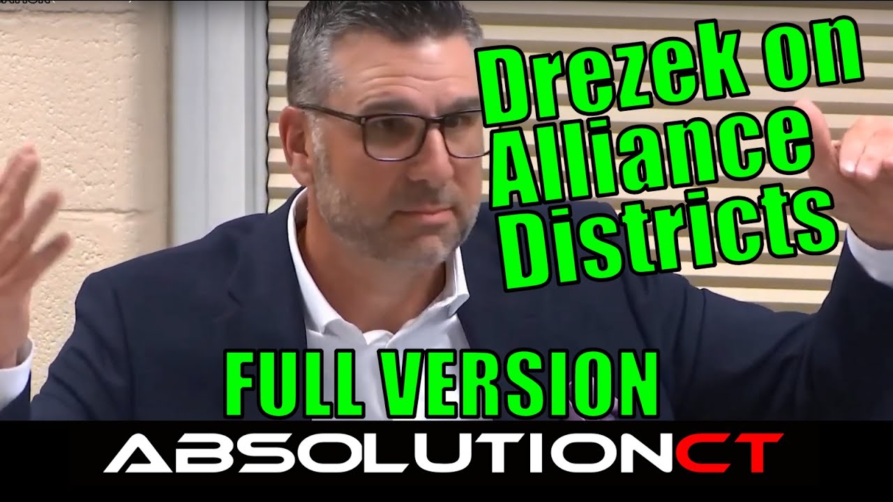 Superintendent Drezek Misleads on Alliance Districts (FULL) - Enfield CT - BOE - 4-25-2023 - YouTube