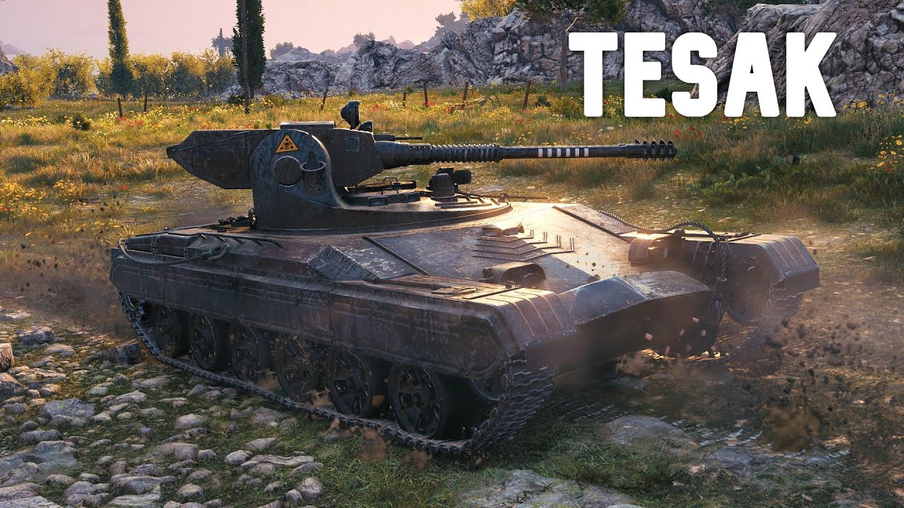 World of Tanks Vz. 71 Tesák - 8,6K Damage In 4 Min - YouTube