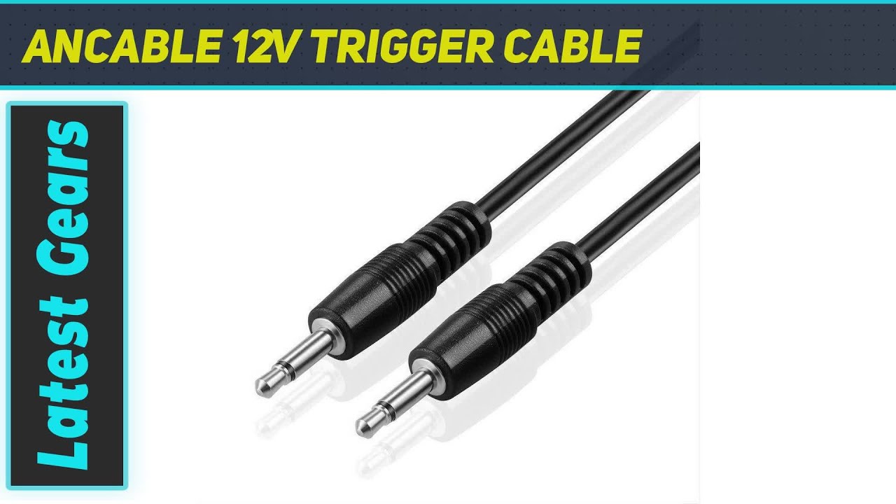 Ancable 12V Trigger Cable AZ Review - YouTube