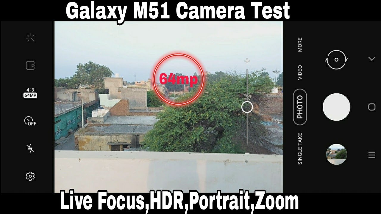 Samsung Galaxy M51 Camera Test | Camera Features | AI Portrait, Zoom ...