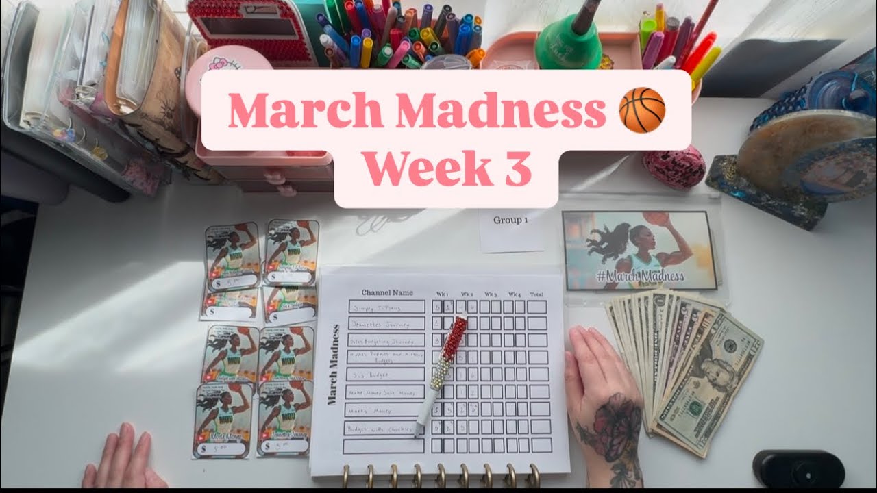 March Madness 🏀 | Week 3 | Group 1 #cashstuffing - YouTube