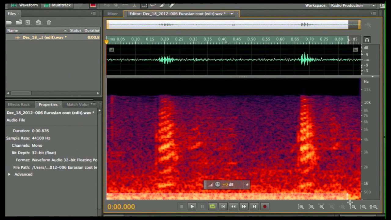 Simple Adobe Audition CS5.5 Tutorial - YouTube