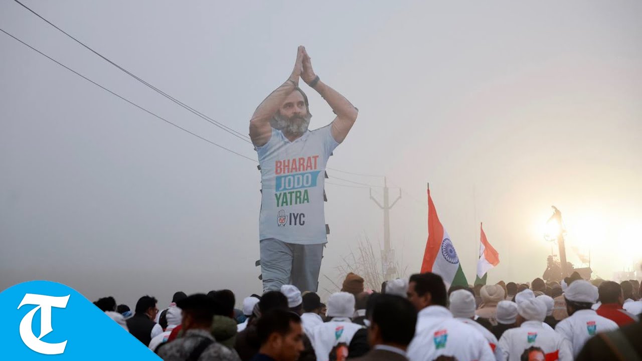 LIVE: #BharatJodoYatra resumes from Ailum village, Uttar Pradesh - YouTube