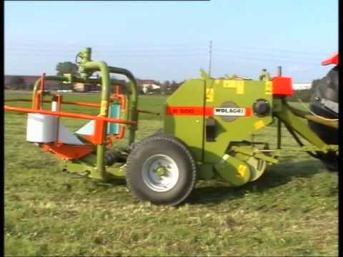 Készenlét Zrt. - Wolagri R500 Combi bálázó - YouTube