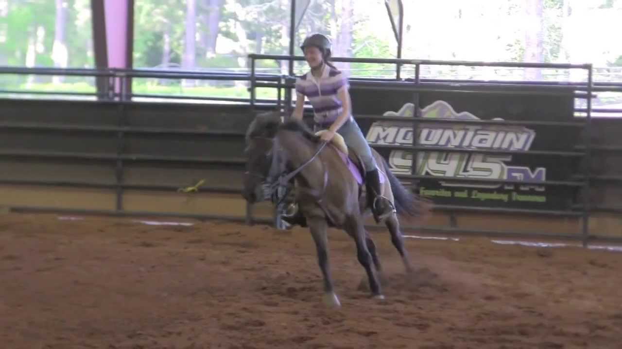 Barrel Racing Midget Pony - YouTube