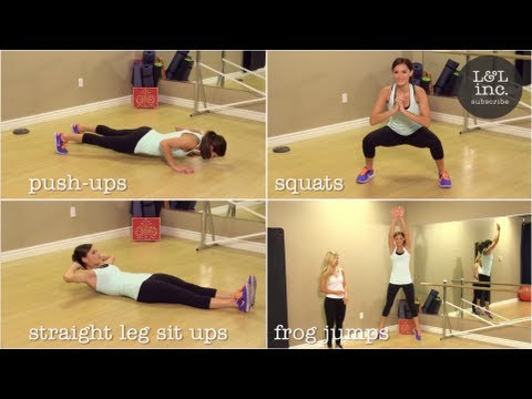 The 10 Minute Workout: 4 Moves in 10 Minutes - YouTube