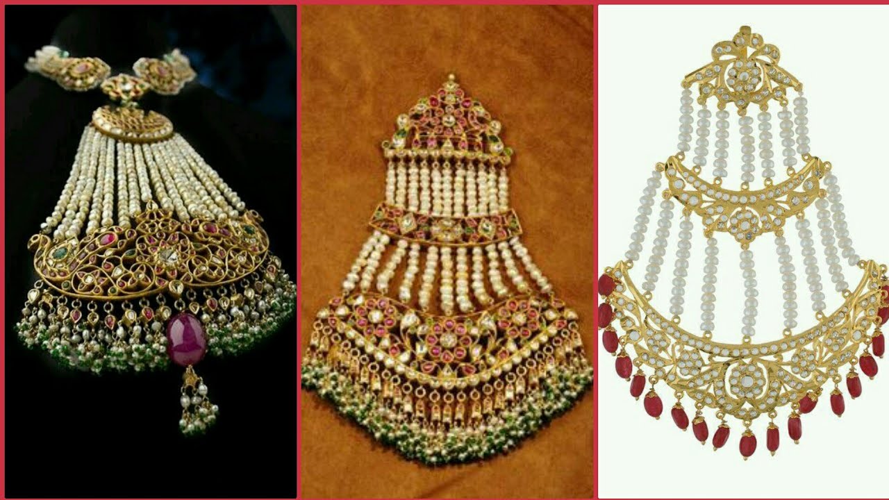 Most Beautiful Elegant And Trendy Gold And Kundan Bridal Jhumer Design ...