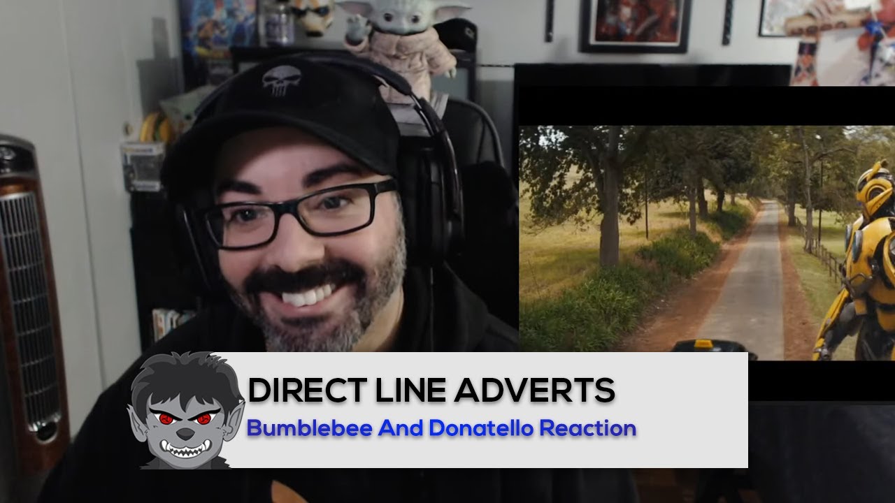 Bumble Bee and Donatello | Direct Line Reaction - YouTube