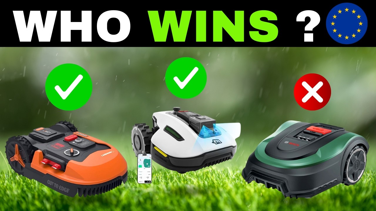 TOP 9 Best Robot Lawn Mowers in Europe [2025] 🔋 For Small & Large Lawns ...