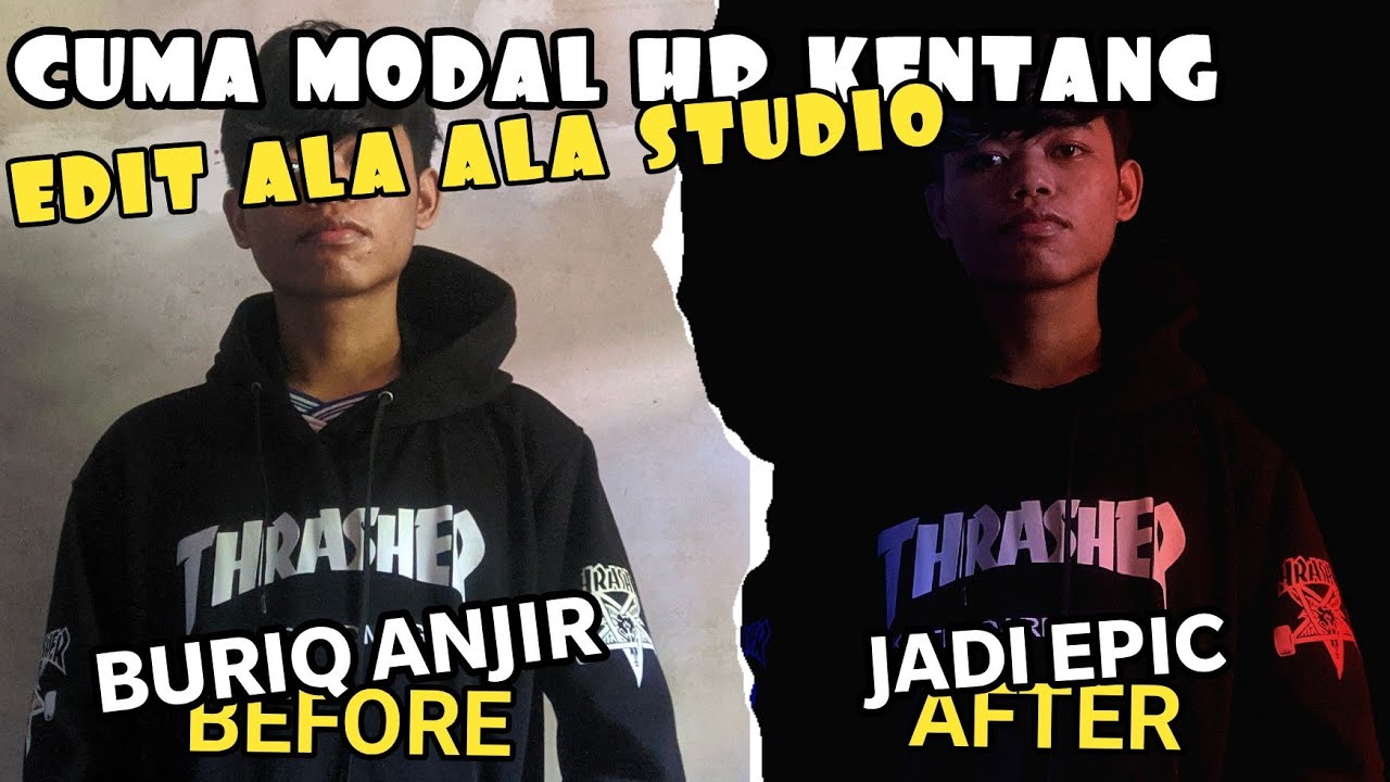 EDIT FOTO BURIK JADI EPIK CUMA PAKE HP KENTANG || PICSAY PRO ...