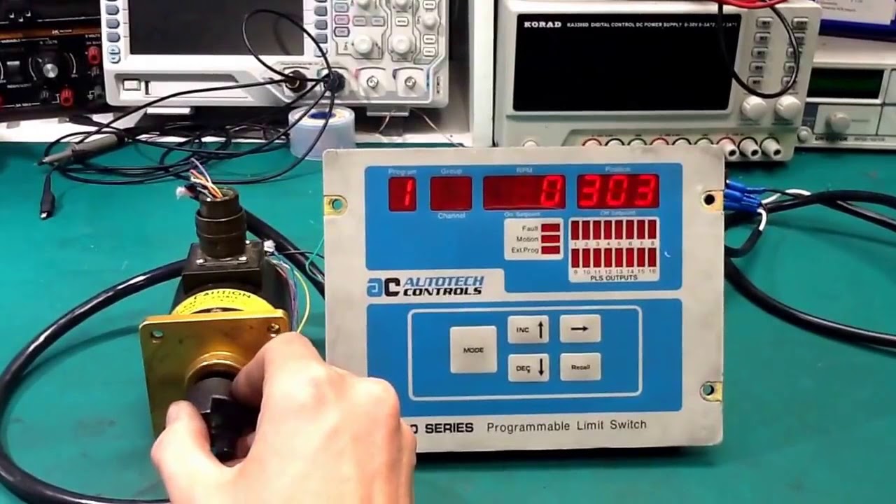 Autotech Controls Programmable Limit Switch - YouTube