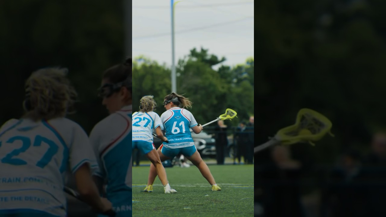 Insane Behind the Back Goal from Alexa Spallina #lacrosse #highlights ...