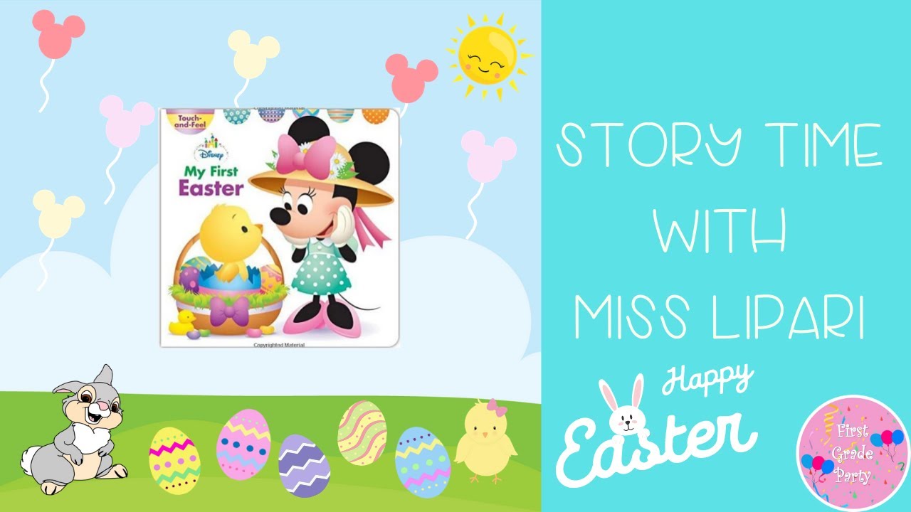 Disney My First Easter- Read Aloud - YouTube