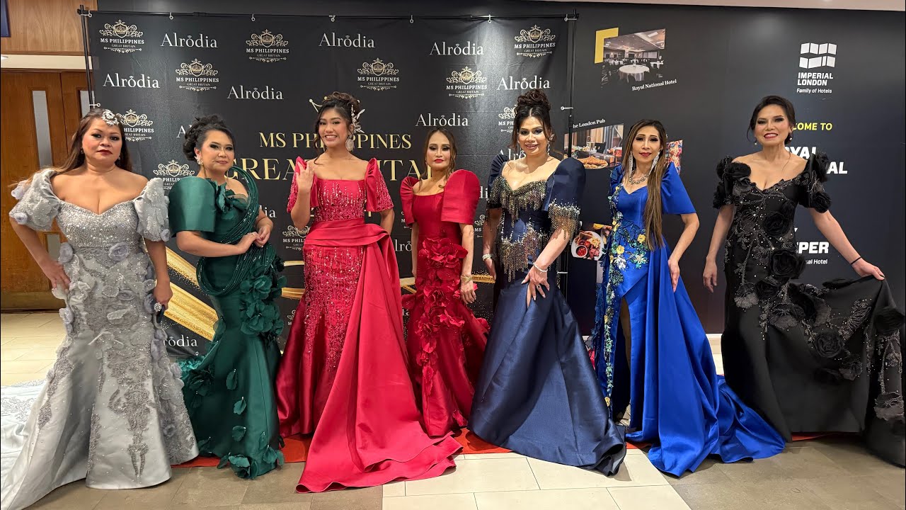 Pinay Models Shine at Fashion Show 1 in London | Miss Philippines Great ...