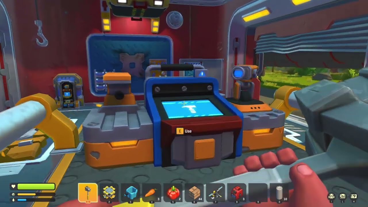 Craft Bot and First Death! (Scrap Mechanic Survies ep 2) - YouTube