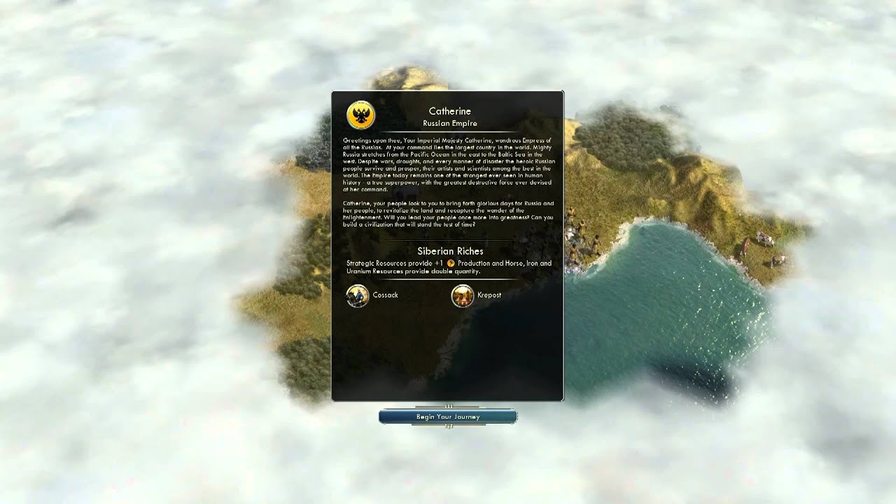 Civilization 5 - Russia introduction - TGN - YouTube