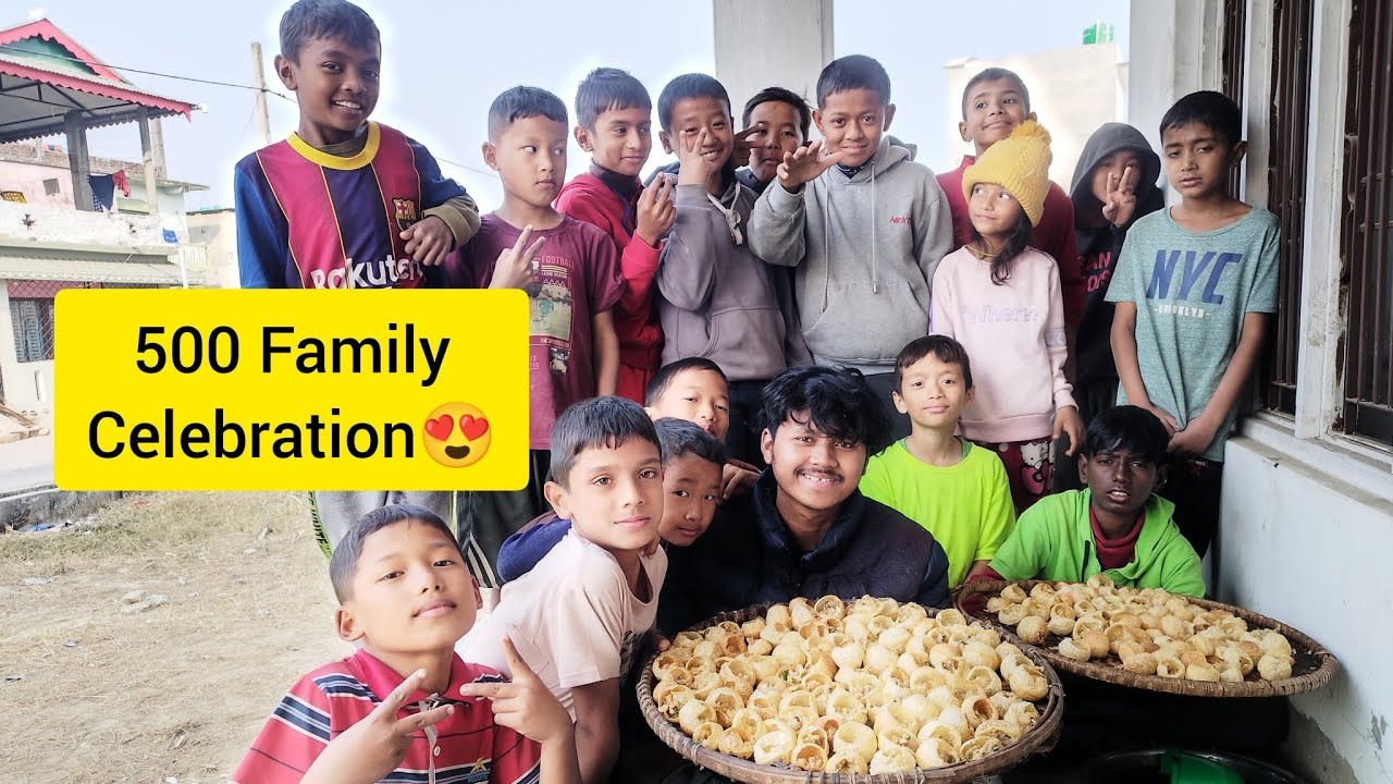 ५०० परिवार पुगेको मा पानीपुरी पाटि गर्दै । Thank You so much for the ...