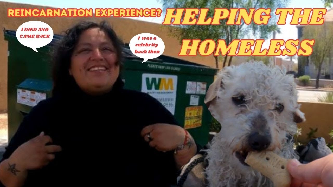 Helping homeless lady with her pet dog | Acts of kindness - YouTube