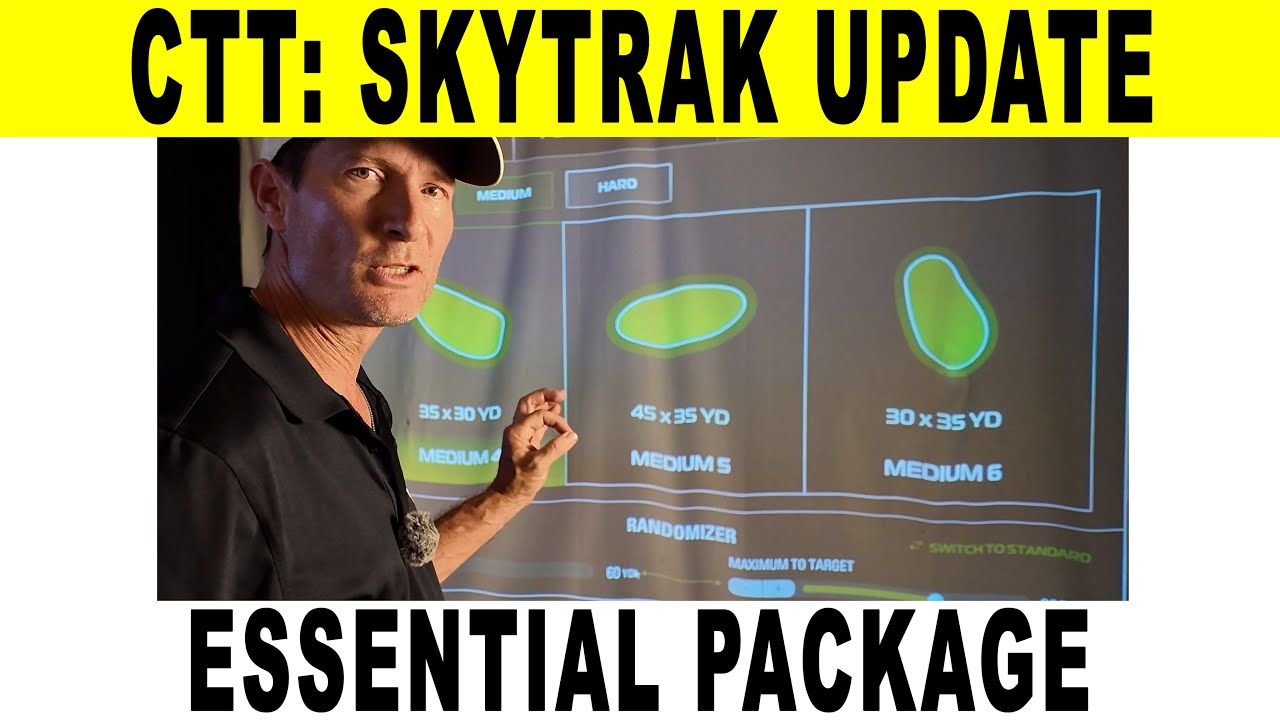 CTT: SkyTrak Software Update with the Essential Package - YouTube