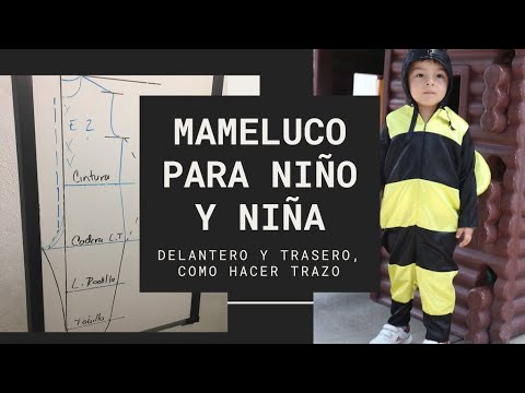 MAMELUCO PARA Niño, Y Niña