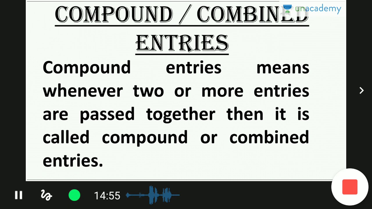 COMBINED JOURNAL ENTRIES - YouTube