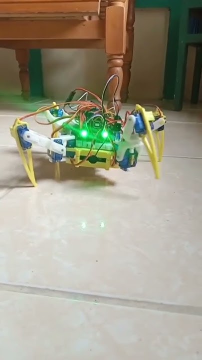 Eksperimen Quadroped Arduino - Original Video - YouTube