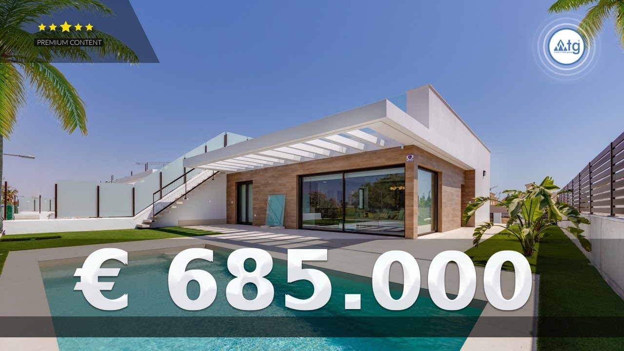 Exclusive New-Build Villa in Los Alcázares | 4 Beds, Private Pool ...
