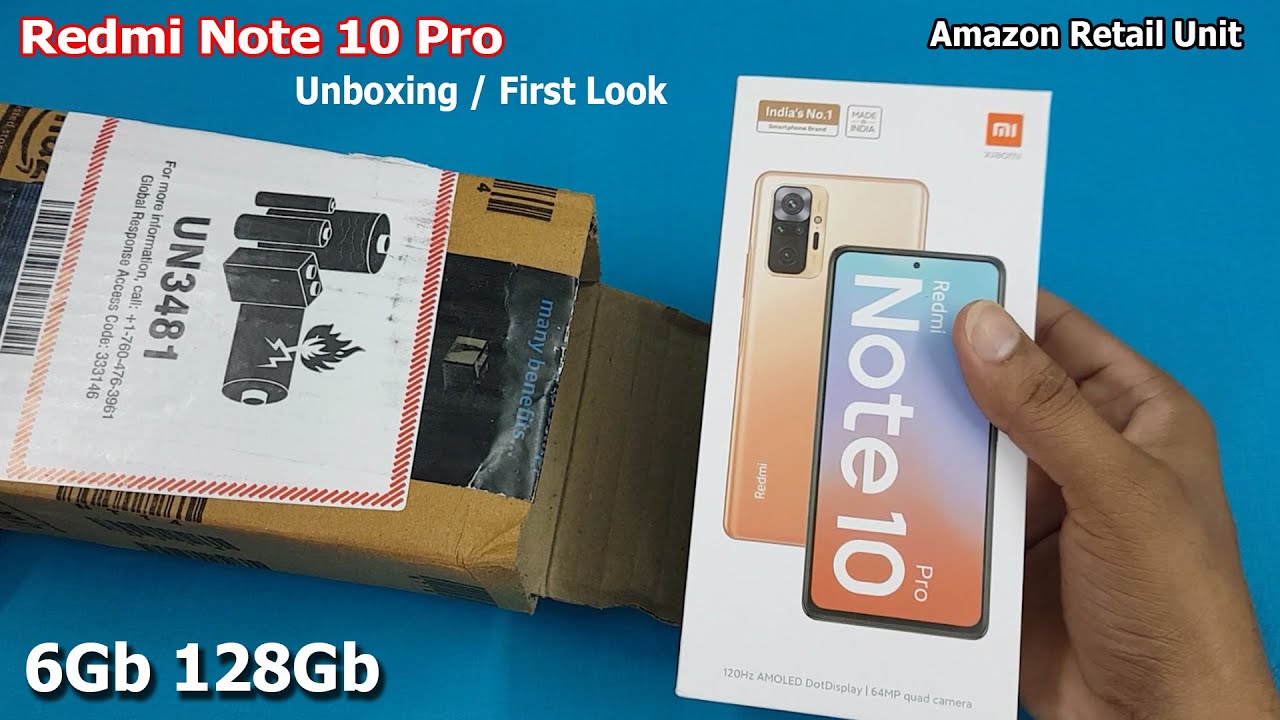 Redmi Note 10 Pro Unboxing / Review | Redmi Note 10 Pro 6Gb 128Gb ...