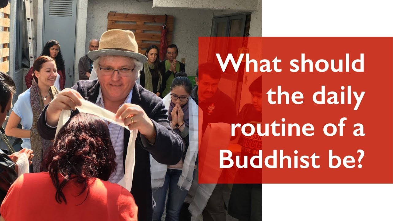What should the daily routine of a Buddhist be? - YouTube