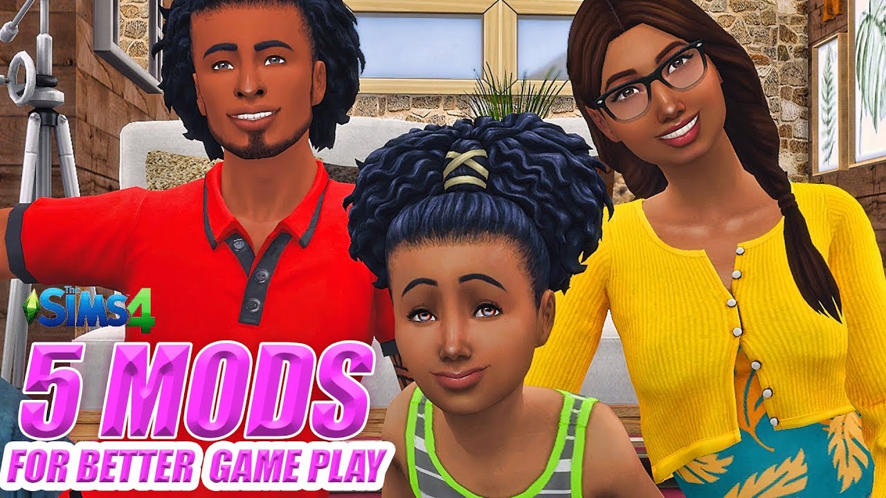 5 Mods For Better Game Play // The Sims 4 - YouTube