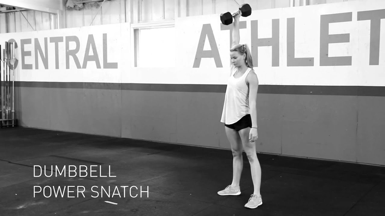 Dumbbell Power Snatch - YouTube