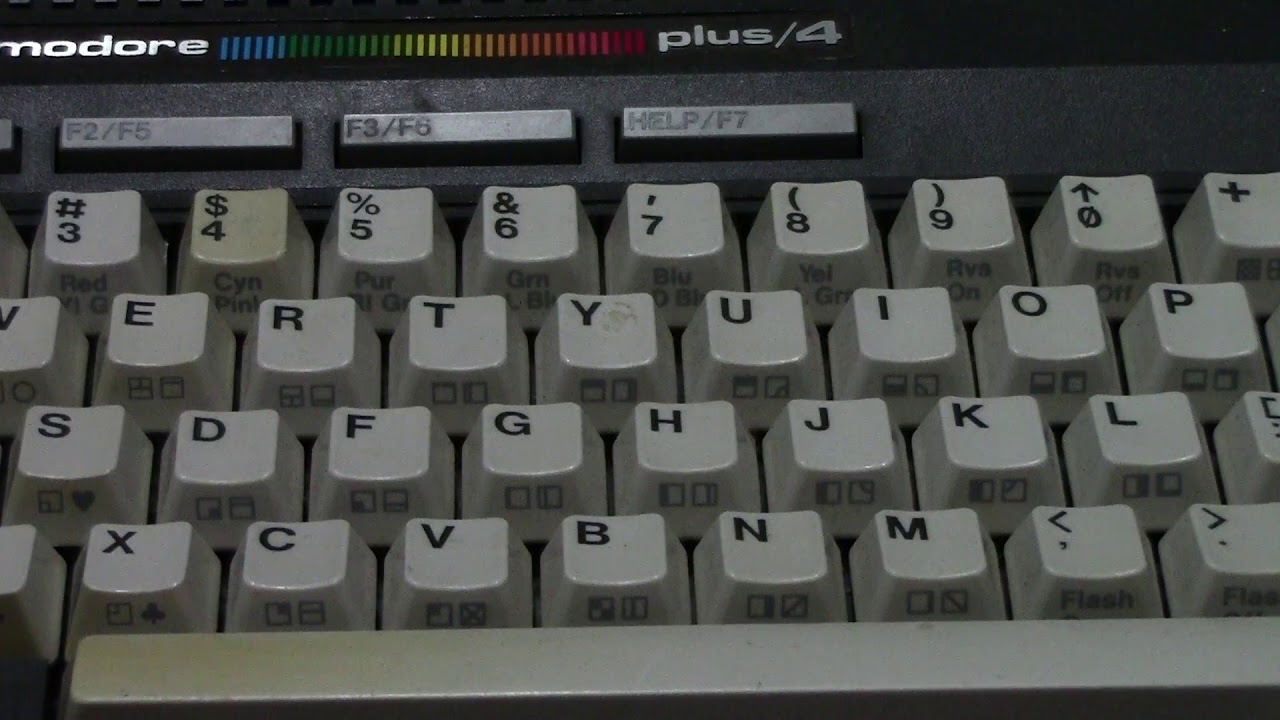 Classic Computer - Commodore Plus/4 New chipset - YouTube