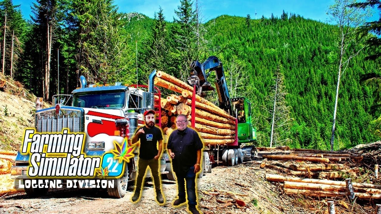 Logging Division...Learning To Log Properly...#1: - Farming Simulator ...