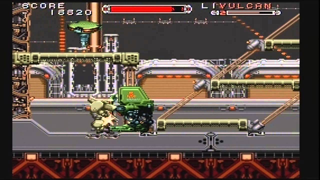 Super Nintendo Games: Cybernator First Look - YouTube