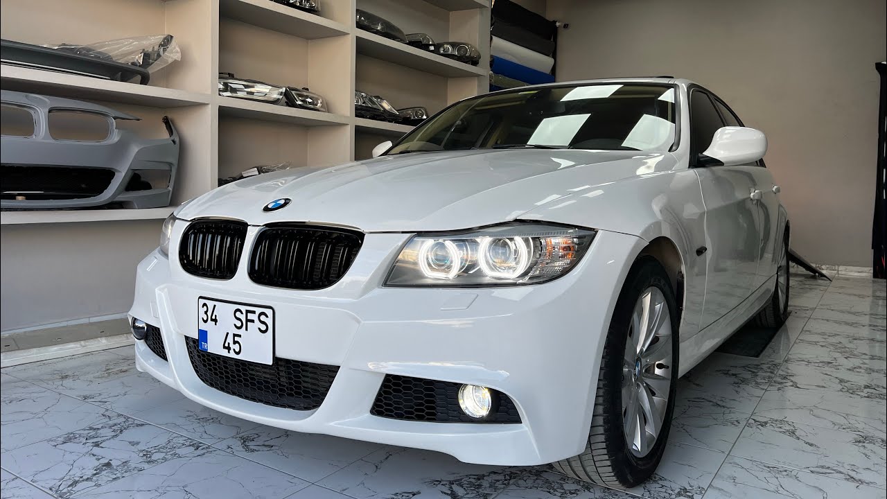 BMW E90 LCİ M TECH BODY KİT VE İÇ YENİLEME - YouTube