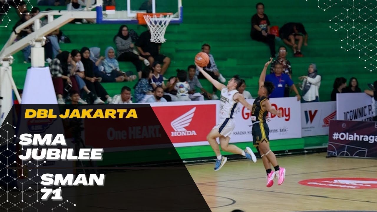SMA Jubilee vs SMAN 71 Highlights | Semifinal DBL Jakarta 2023 - YouTube