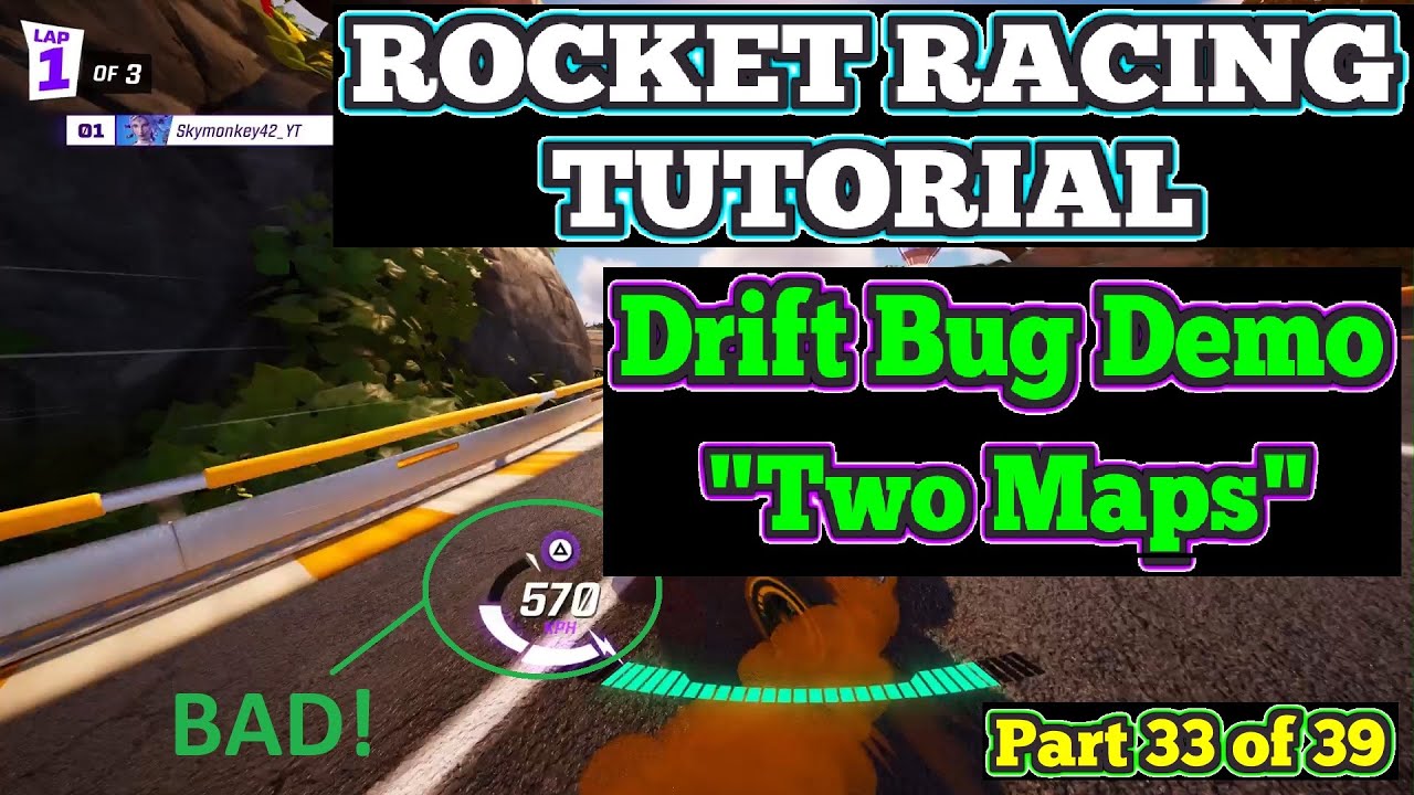 34) Rocket Racing: Drift Bug Demo (Two Maps) - YouTube