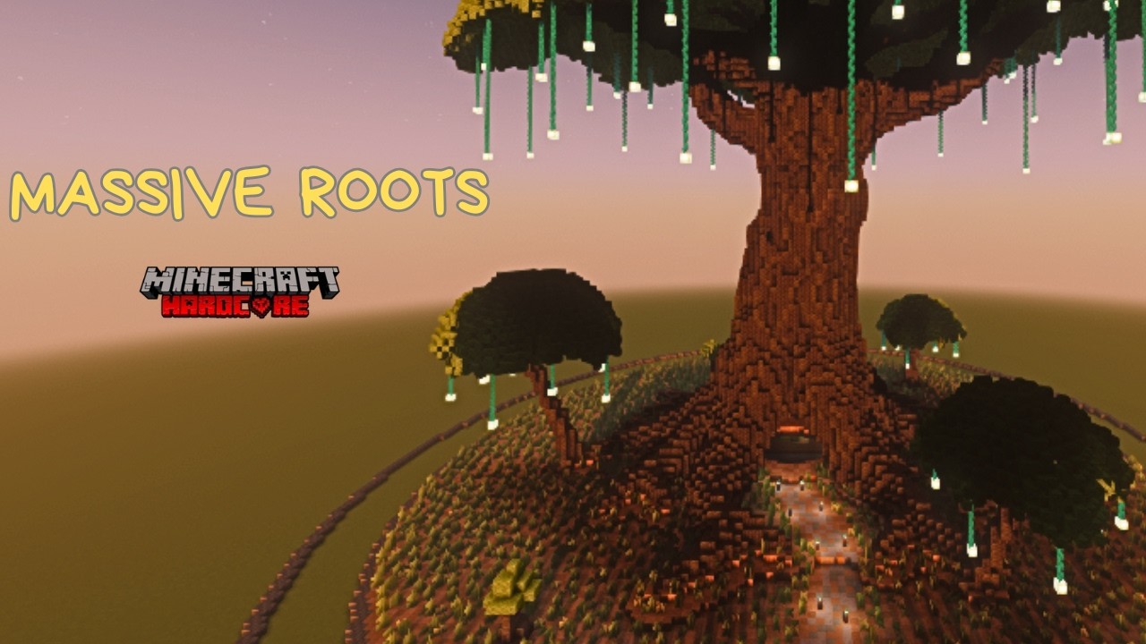 Building the Roots of My Giant Living Core Tree - YouTube