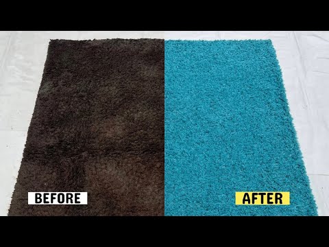 What looked like a Grey Rug turns out to be a Blue Rug | asmr rug ...