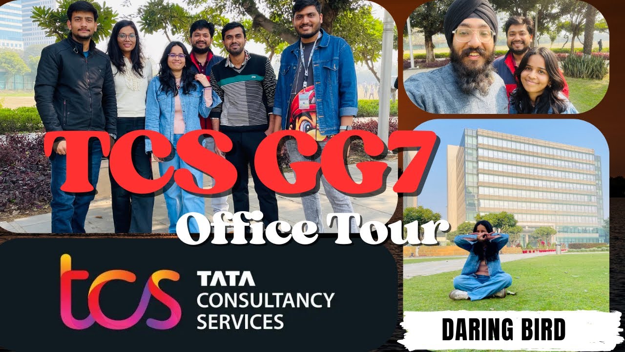 TCS GG7 Office Tour with my colleagues ️|| Gurgaon Office - YouTube